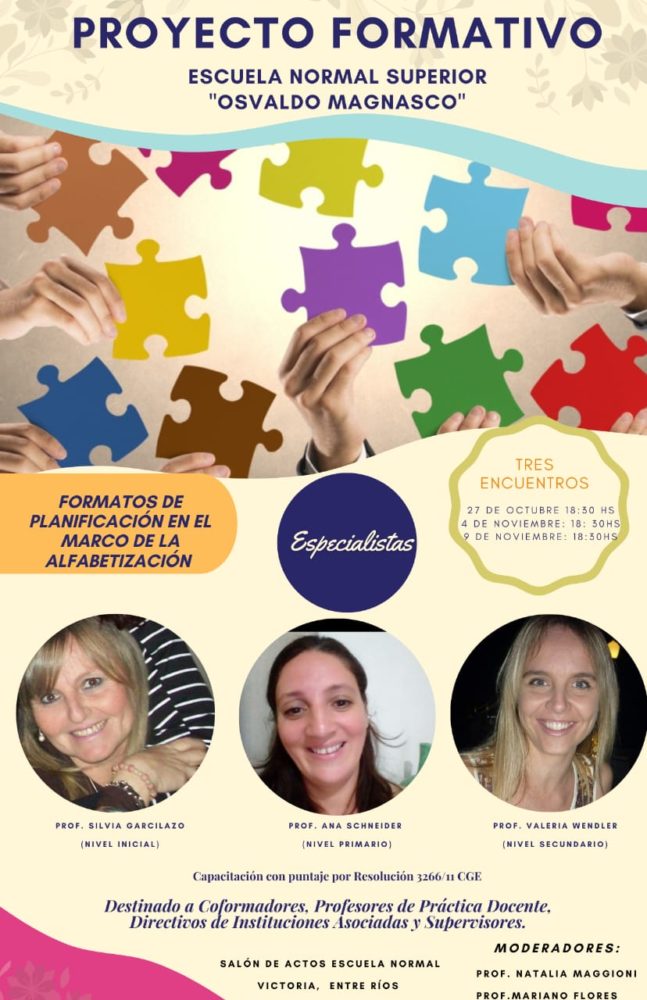 Proyecto Formativo – "Escuela Normal Superior Osvaldo Magnasco"